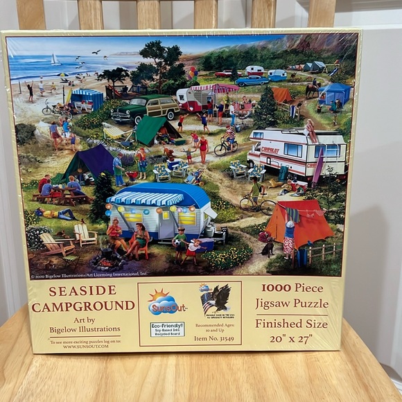 Sunsout Inc. | Games | Sunsout Inc Seaside Campground 00 Piece Jigsaw ...